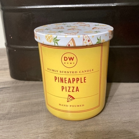 DW Home | Accents | Dw Home Pineapple Pizza Mini Richly Scented Candle ...